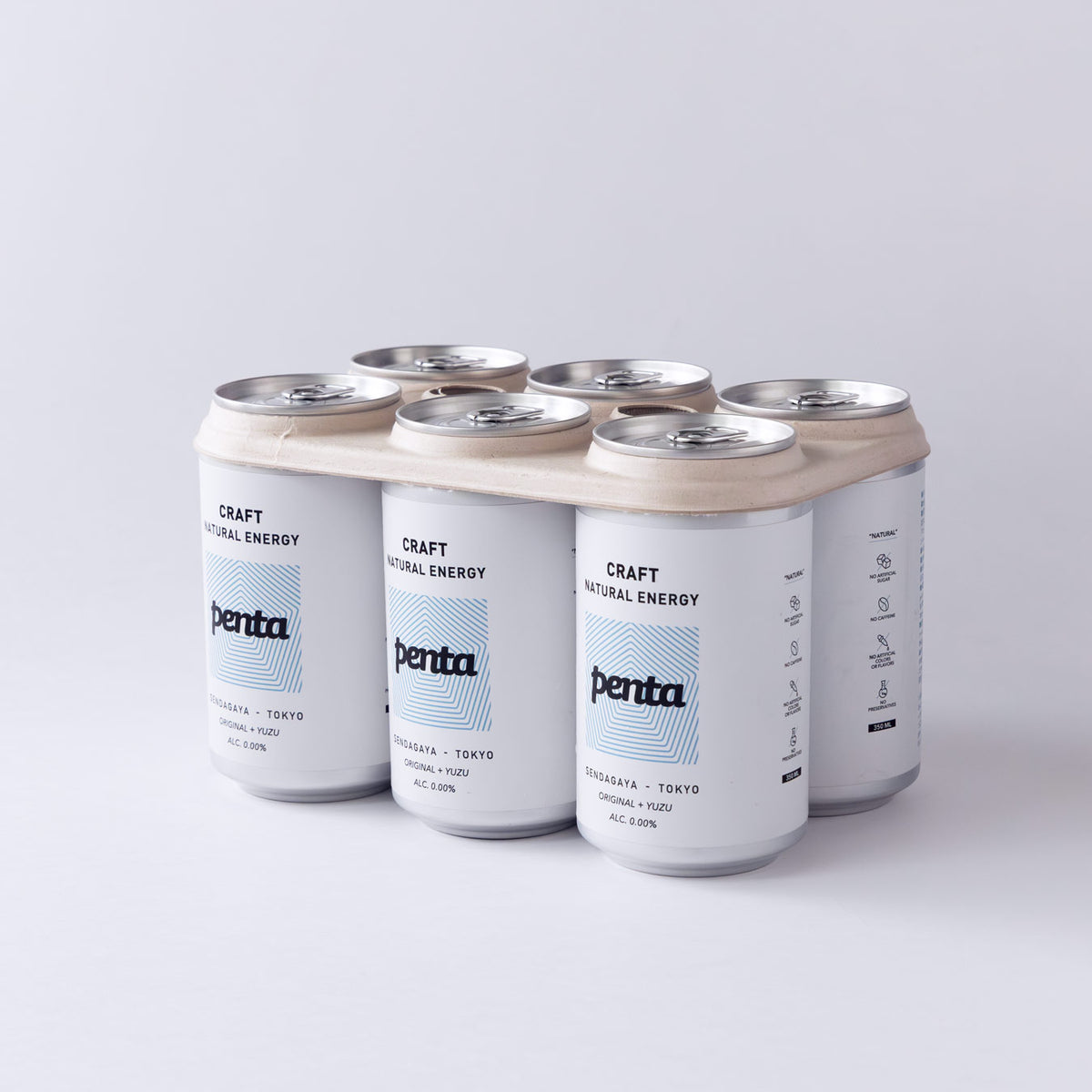 penta CRAFT ENERGY "SODA" ORIGINAL+YUZU 6 pack – penta CRAFT NATURAL ENERGY